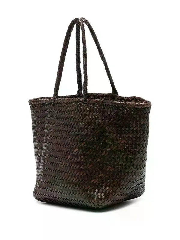 Dragon Diffusion Small Grace Basket Tote Bag - Brown