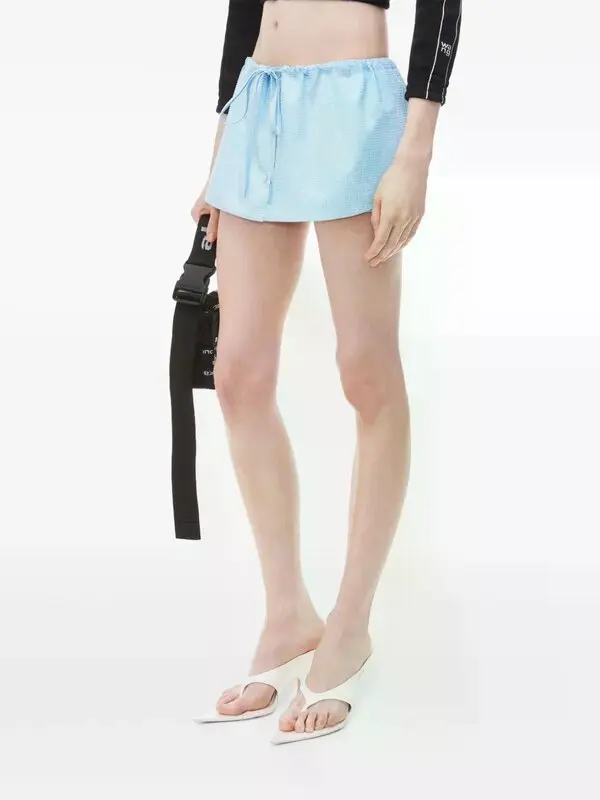 Alexander Wang Crystal-embellished Skort