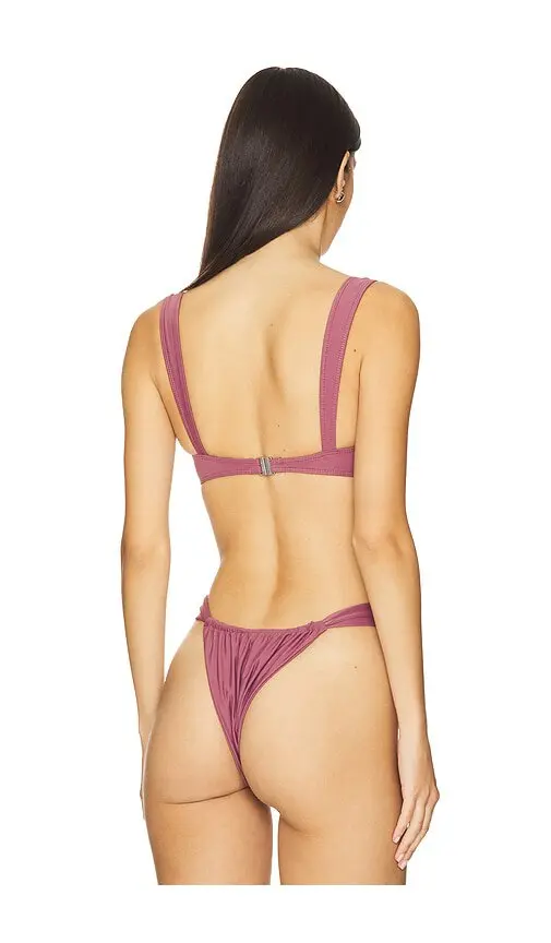 BELLE ANNA Oracle Bikini Top - Plum