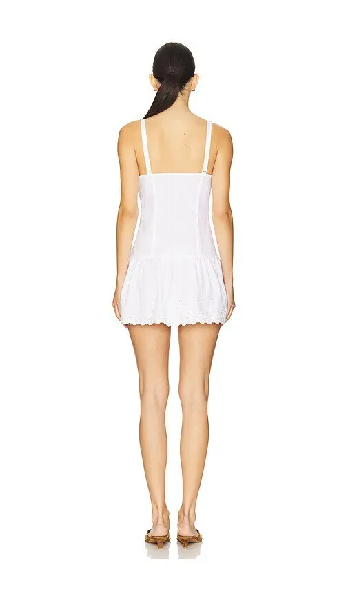 Frankies Bikinis Willa Poplin Mini Dress
