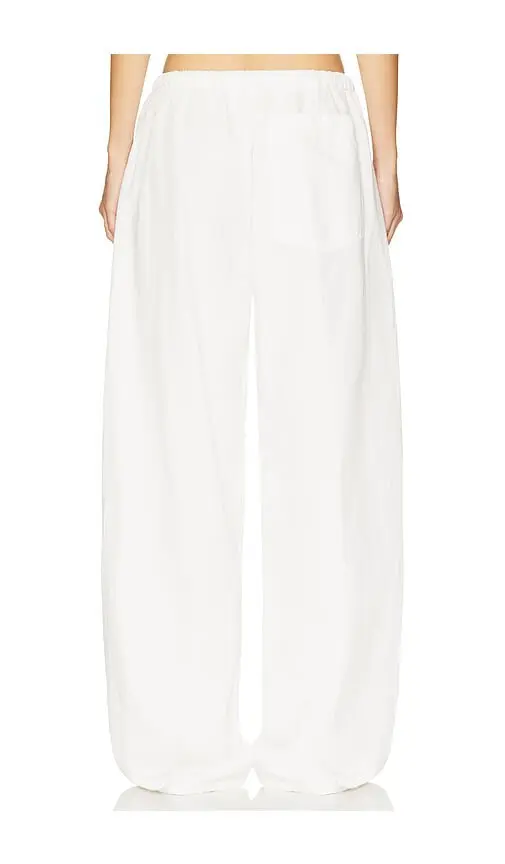 Citizens Of Humanity Aurora Pull-on Linen Blend Pants - Cream
