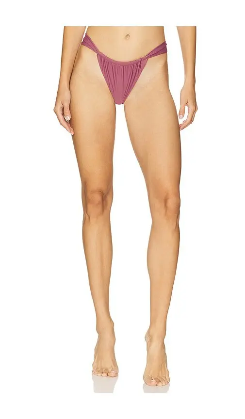 BELLE ANNA Bare Bikini Bottom - Plum