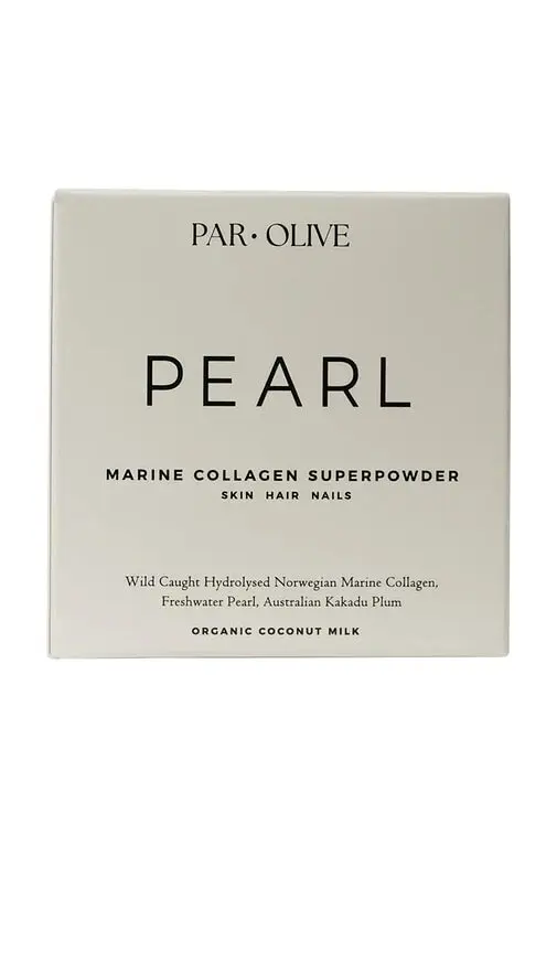 PAR OLIVE Pearl Marine Collagen Superpowder Travel Set - Organic Coconut