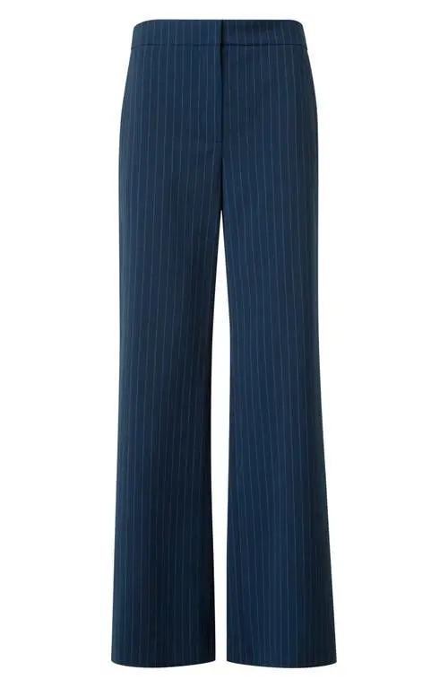 Akris Pinstriped Crop Pants