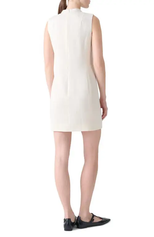 Akris Ring Hardware Shift Mini Dress
