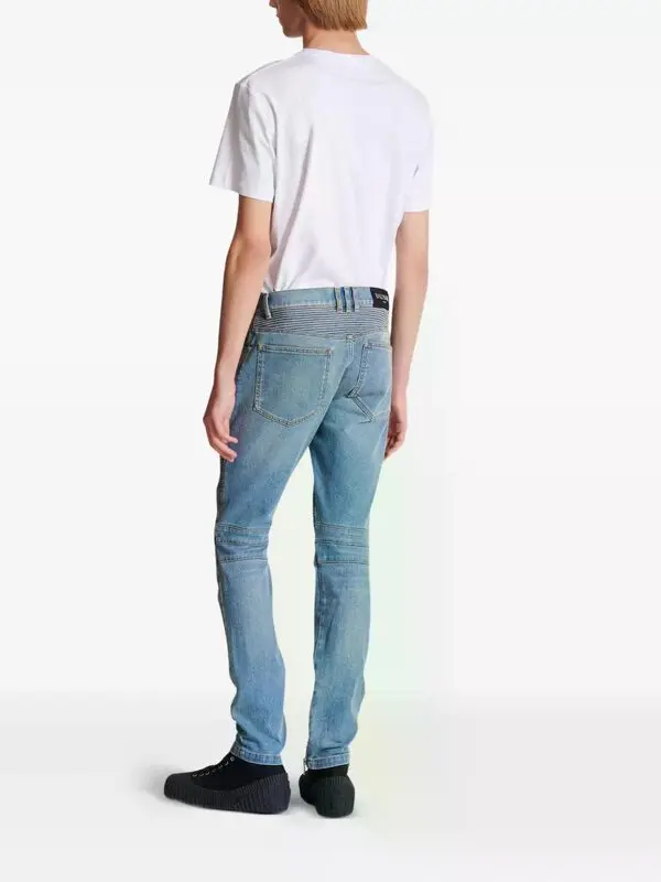 Balmain Straight-leg Jeans - Blue