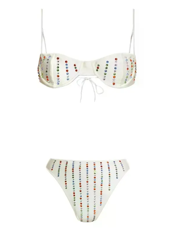 Oseree Gem Bikini - White