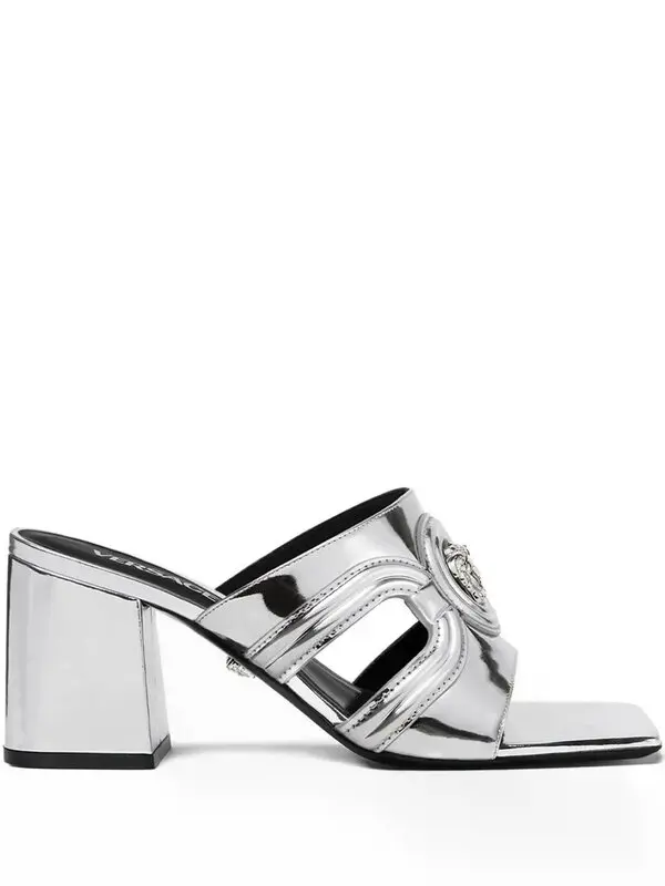 Versace Medusa '95 Metallic Sandals