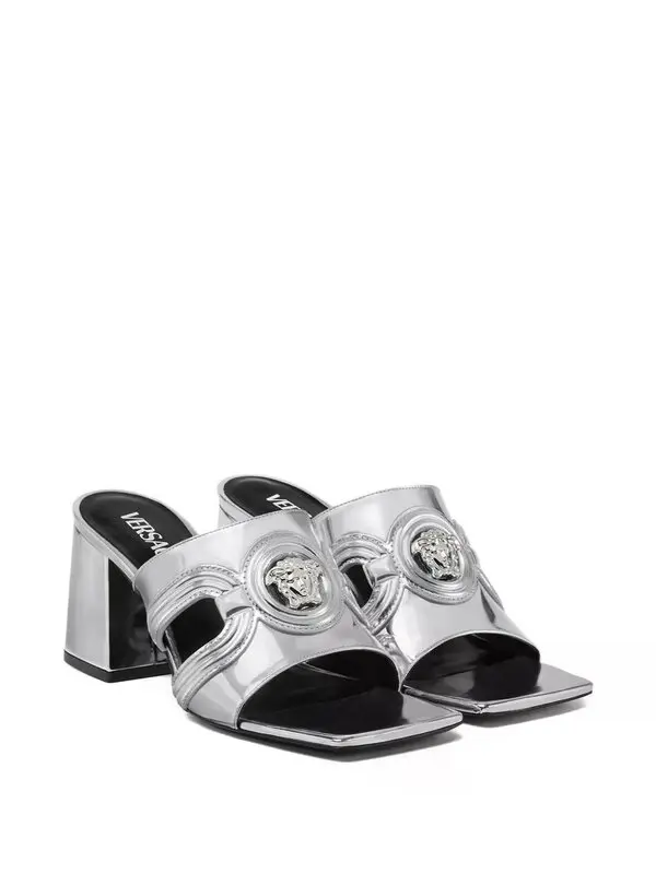 Versace Medusa '95 Metallic Sandals