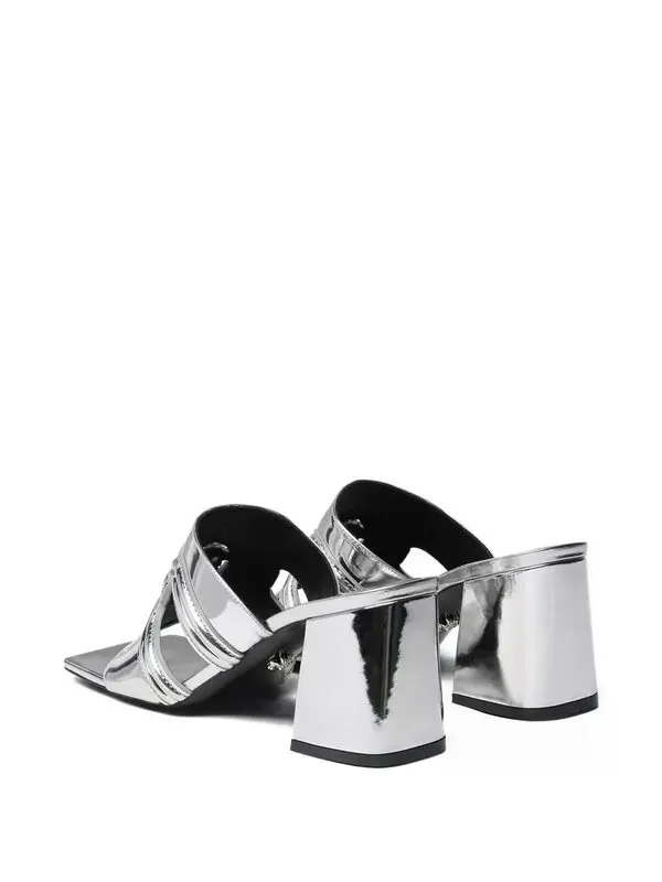 Versace Medusa '95 Metallic Sandals