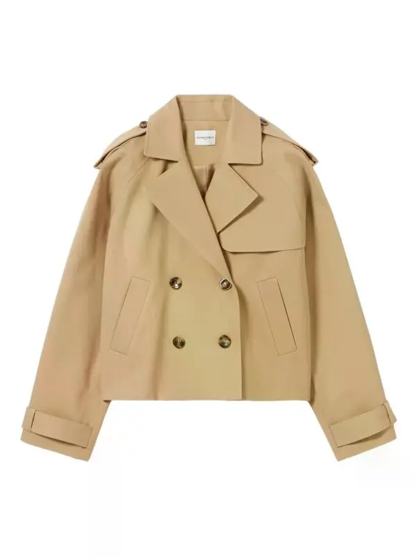 Claudie Pierlot Cropped Trench Jacket