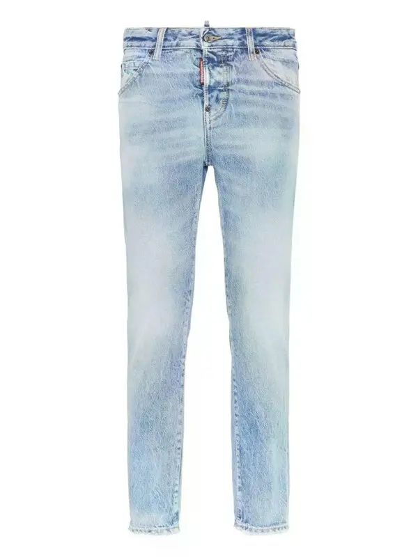 Dsquared2 Jeans With Logo Tag