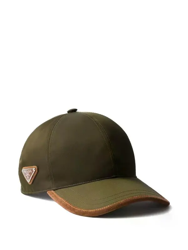 Prada Re-nylon Baseball Cap - Green
