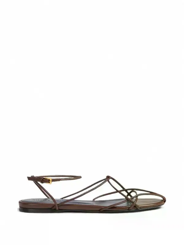 Khaite Loulou Sandals - Brown
