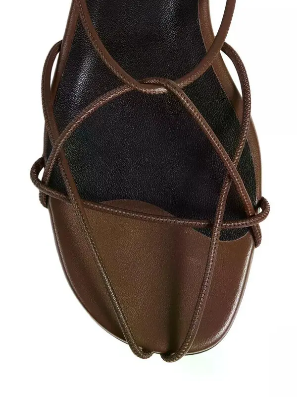 Khaite Loulou Sandals - Brown