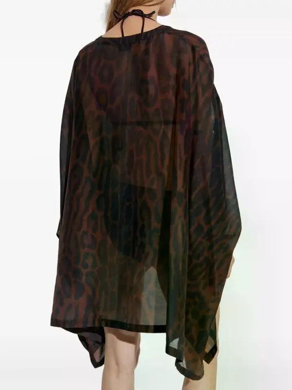 TOM FORD Leopard-print Beach Dress