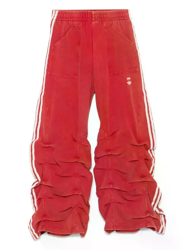 Adidas X Avavav Pleated Track Pants - Red | Editorialist