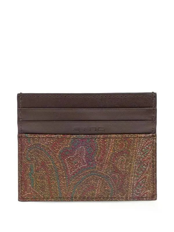 Etro Paisley-pattern Card Holder