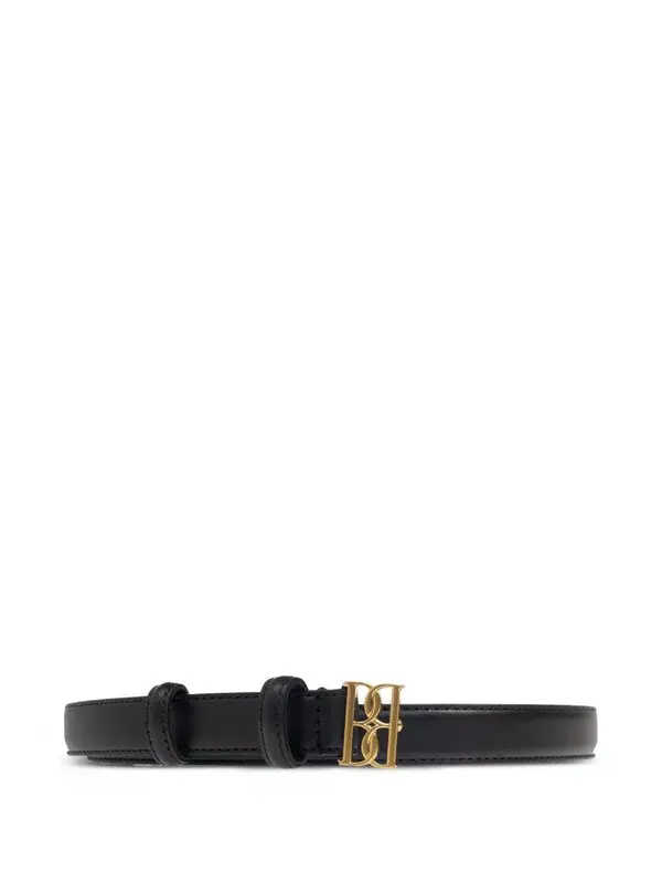 BY MALENE BIRGER Leather Belt - Black