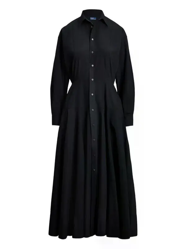 Polo Ralph Lauren Button-up Long-sleeve Dress