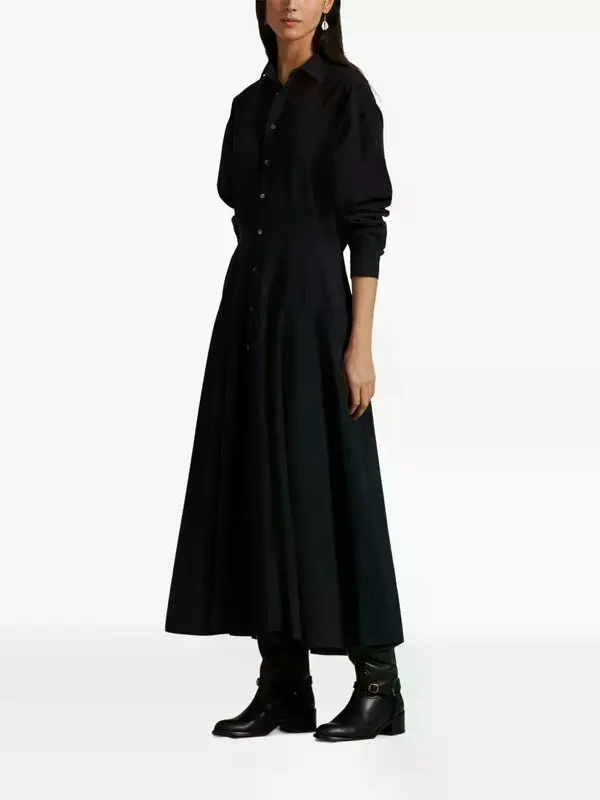 Polo Ralph Lauren Button-up Long-sleeve Dress
