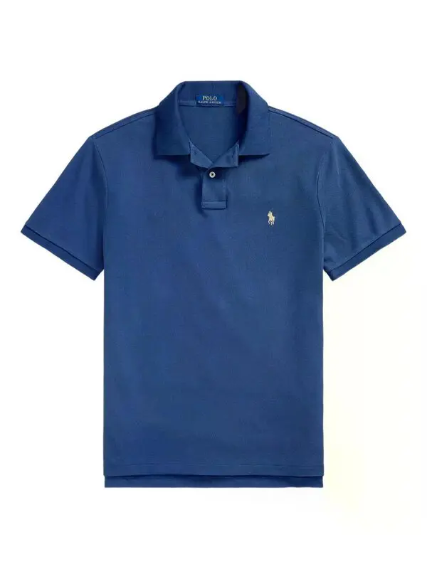 Polo Ralph Lauren Mesh Polo Shirt - Blue