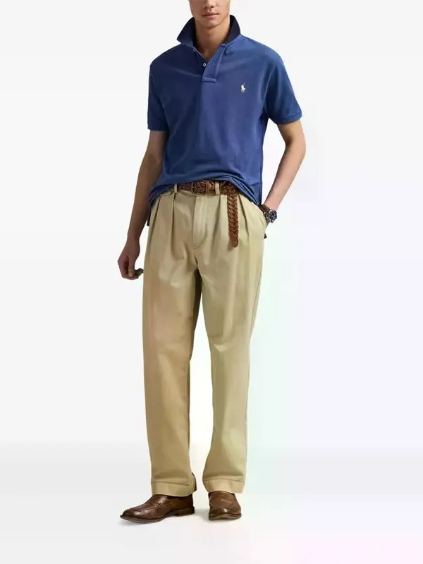 Polo Ralph Lauren Mesh Polo Shirt - Blue