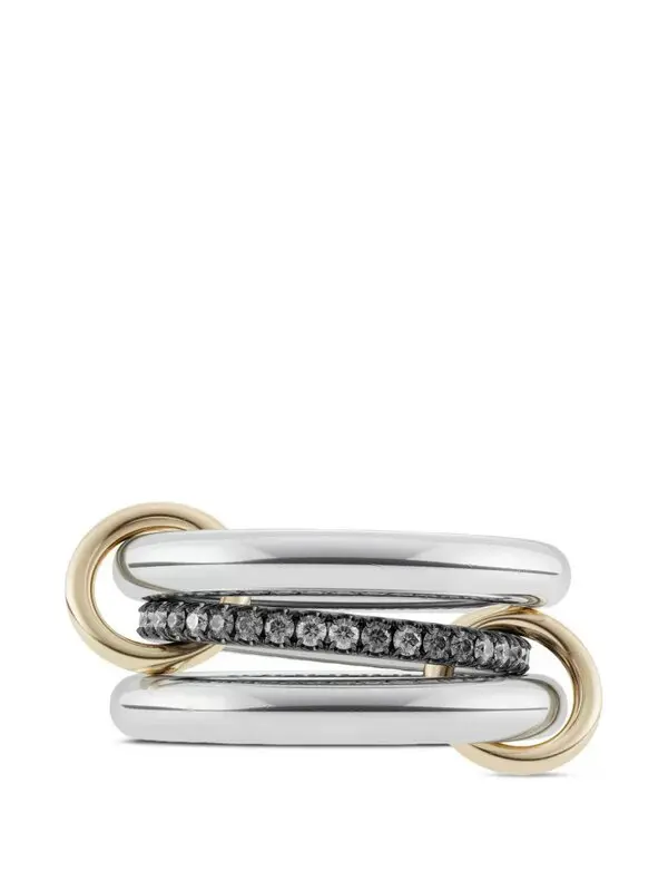 SPINELLI KILCOLLIN Libra Gris Diamond Ring - Silver
