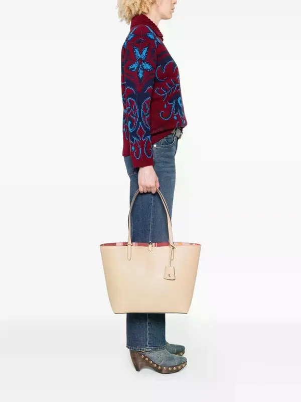 Ralph Lauren Reversible Tote Bag With Removable Pouch