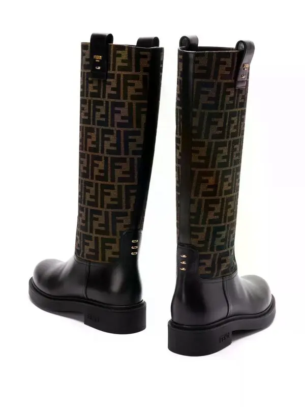 Fendi Filo Jacquard Boots