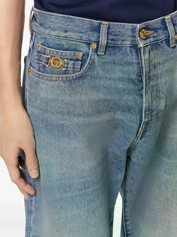 Versace Medusa Biggie Jeans - Blue