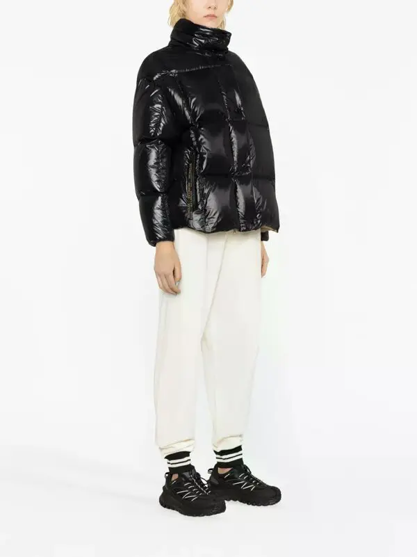 Moncler Parana Hooded Quilted Puffer Jacket - Black