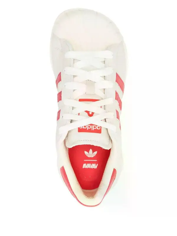 Adidas X Avavav Superstar Sneakers - Neutrals