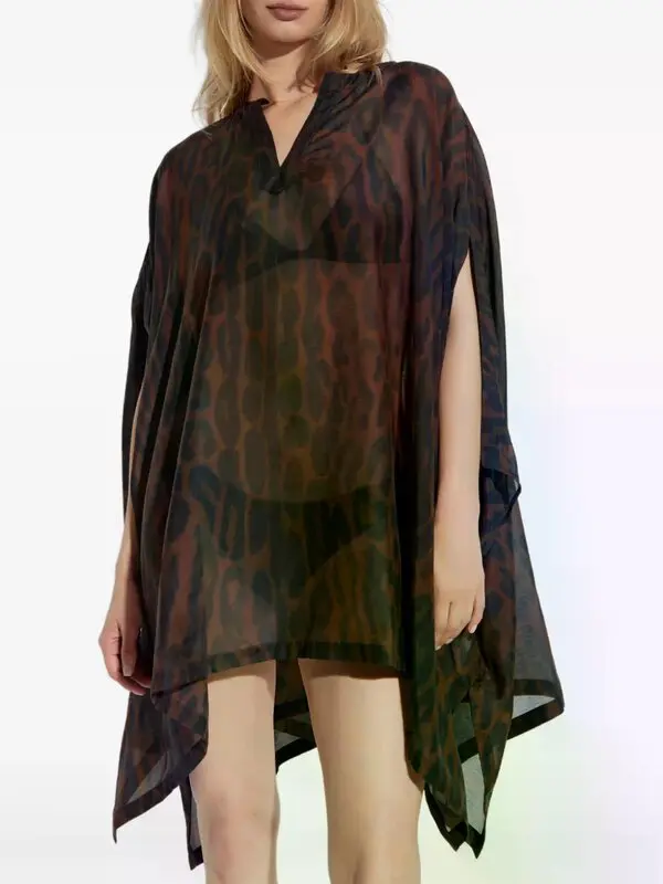 TOM FORD Leopard-print Beach Dress