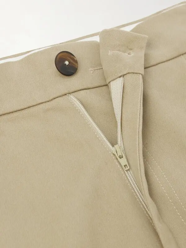 Studio Nicholson Sorte Wide-leg Cotton-twill Trousers