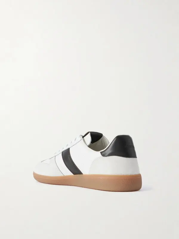 TOM FORD Archer Leather Sneakers - White