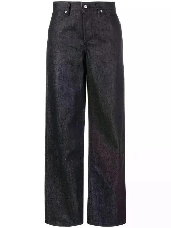 JIL SANDER High-waisted Straight-leg Jeans
