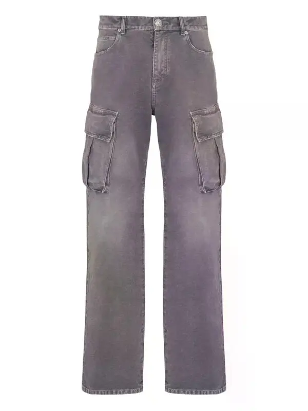 Balmain Cargo Jeans - Grey