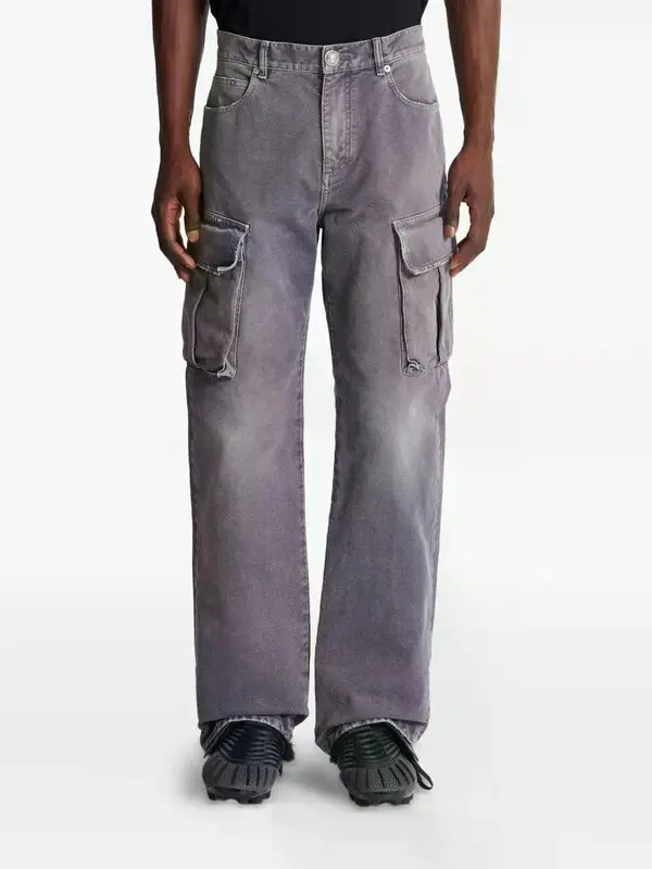 Balmain Cargo Jeans - Grey