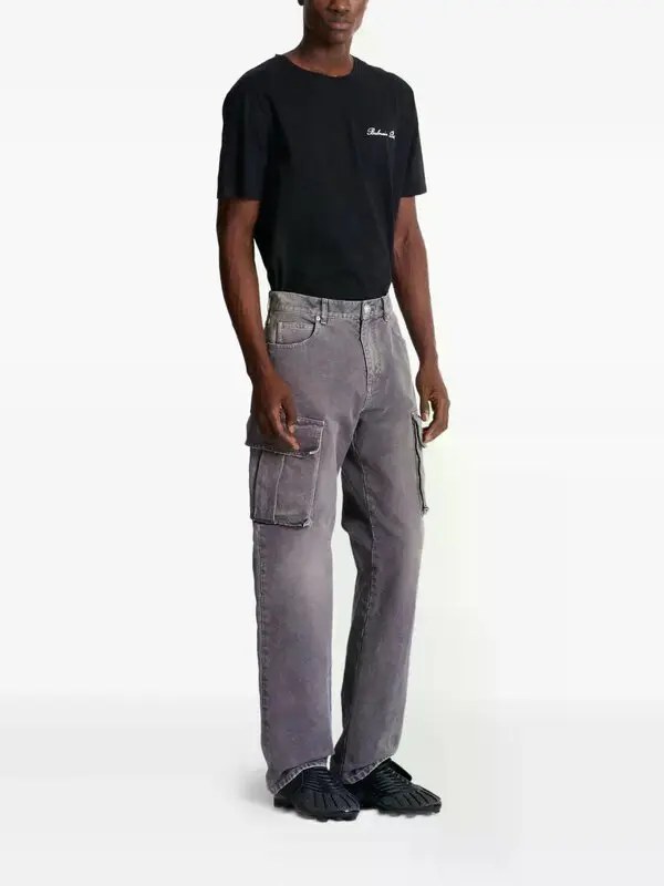 Balmain Cargo Jeans - Grey