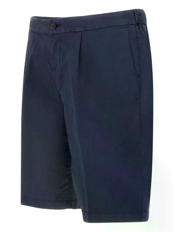 DEVORE INCIPIT Pleated Shorts - Blue