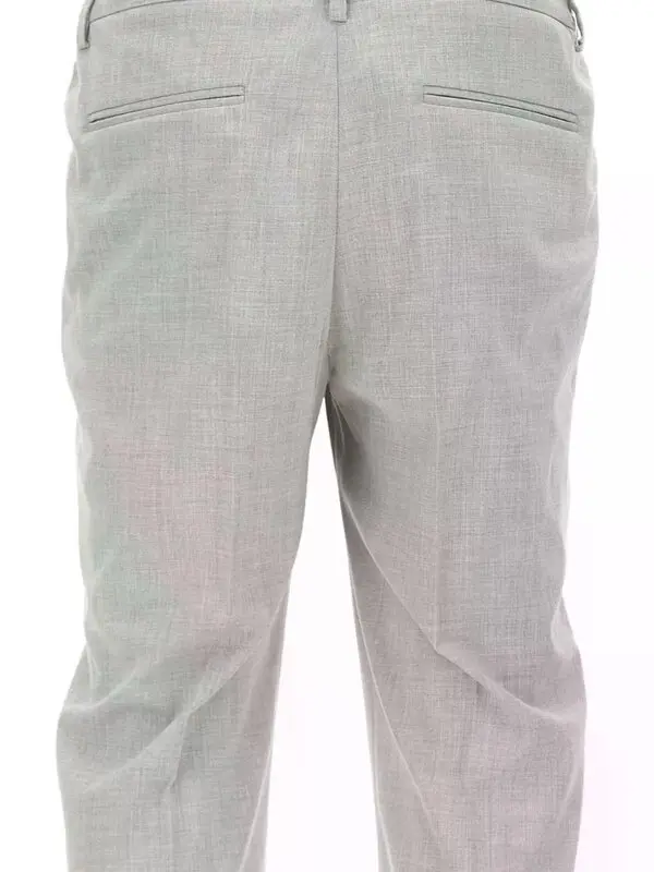 DEVORE INCIPIT Pleated Tailored Trousers - Grey