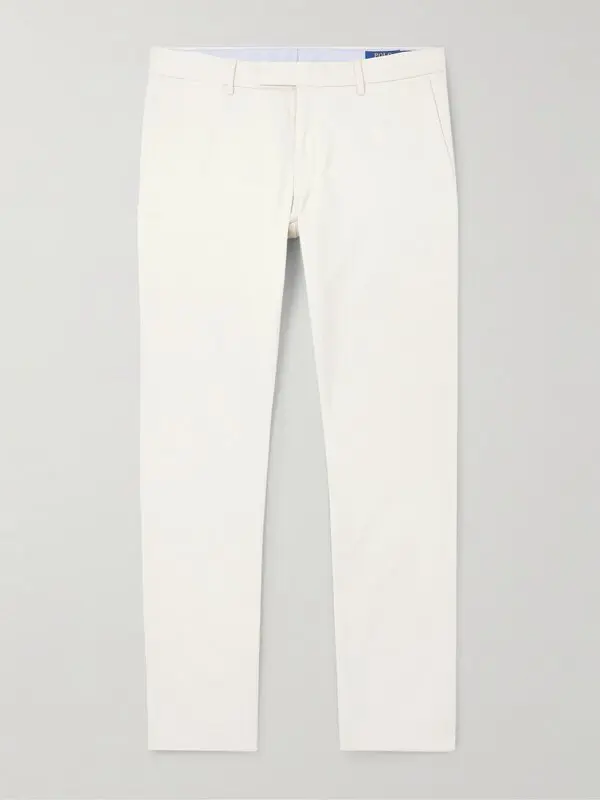 Polo Ralph Lauren Slim-fit Stretch-cotton Twill Trousers