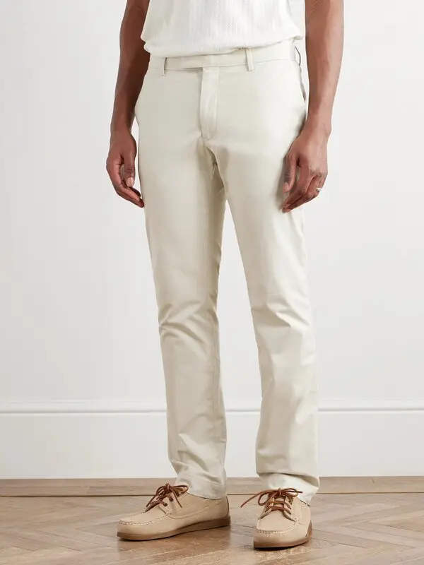 Polo Ralph Lauren Slim-fit Stretch-cotton Twill Trousers