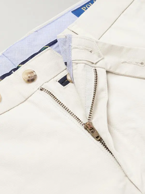 Polo Ralph Lauren Slim-fit Stretch-cotton Twill Trousers