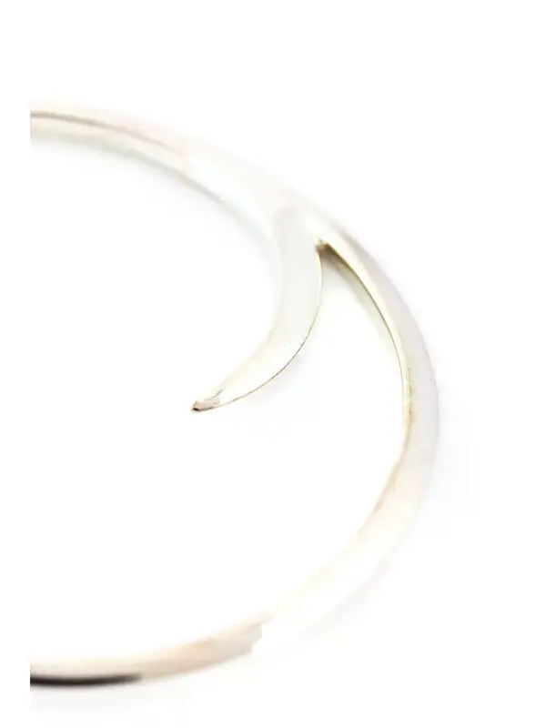 SHAUN LEANE Sterling Silver Cat Claw Statement Hoop Earrings