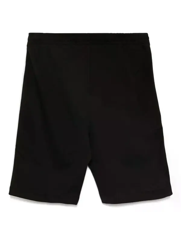 Lacoste Logo Trim Cotton Fleece Shorts
