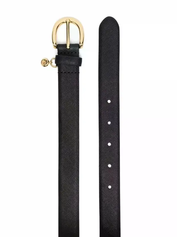 Ralph Lauren Charm-detail Leather Belt