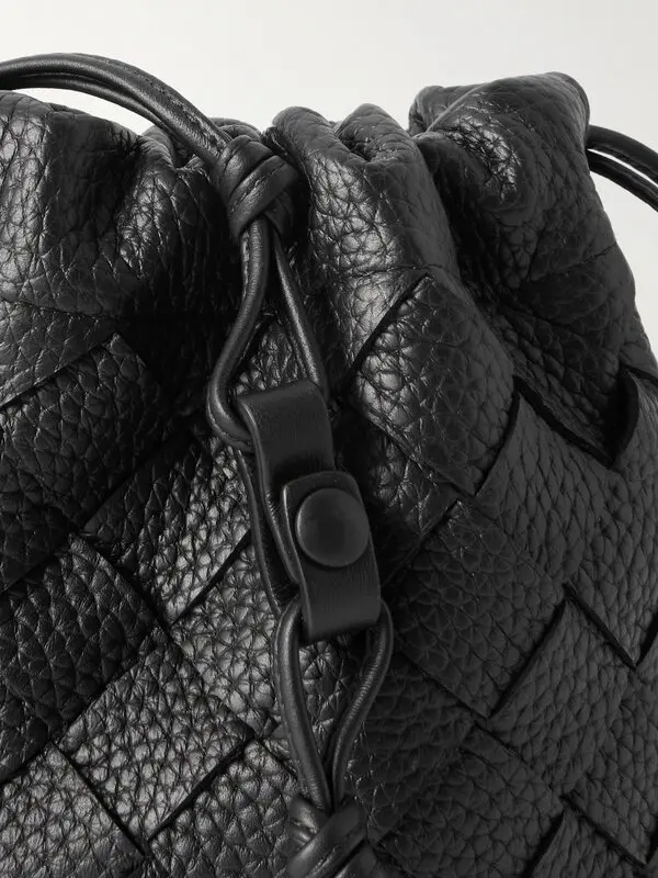 Bottega Veneta Intrecciato Full-grain Leather Pouch