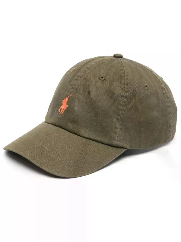 Polo Ralph Lauren Embroidered Logo Cotton Cap - Green